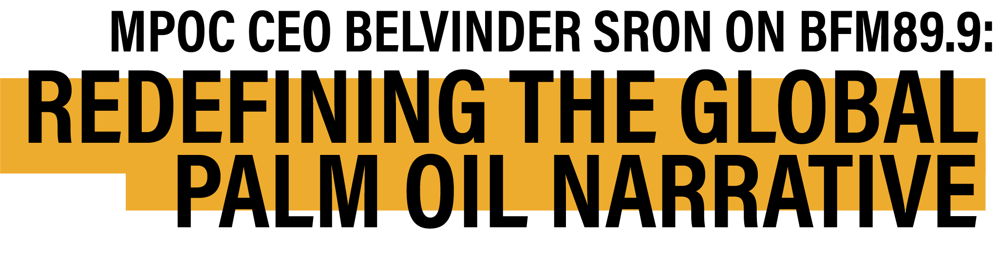 MPOC – Malaysian Palm Oil Council (MPOC)